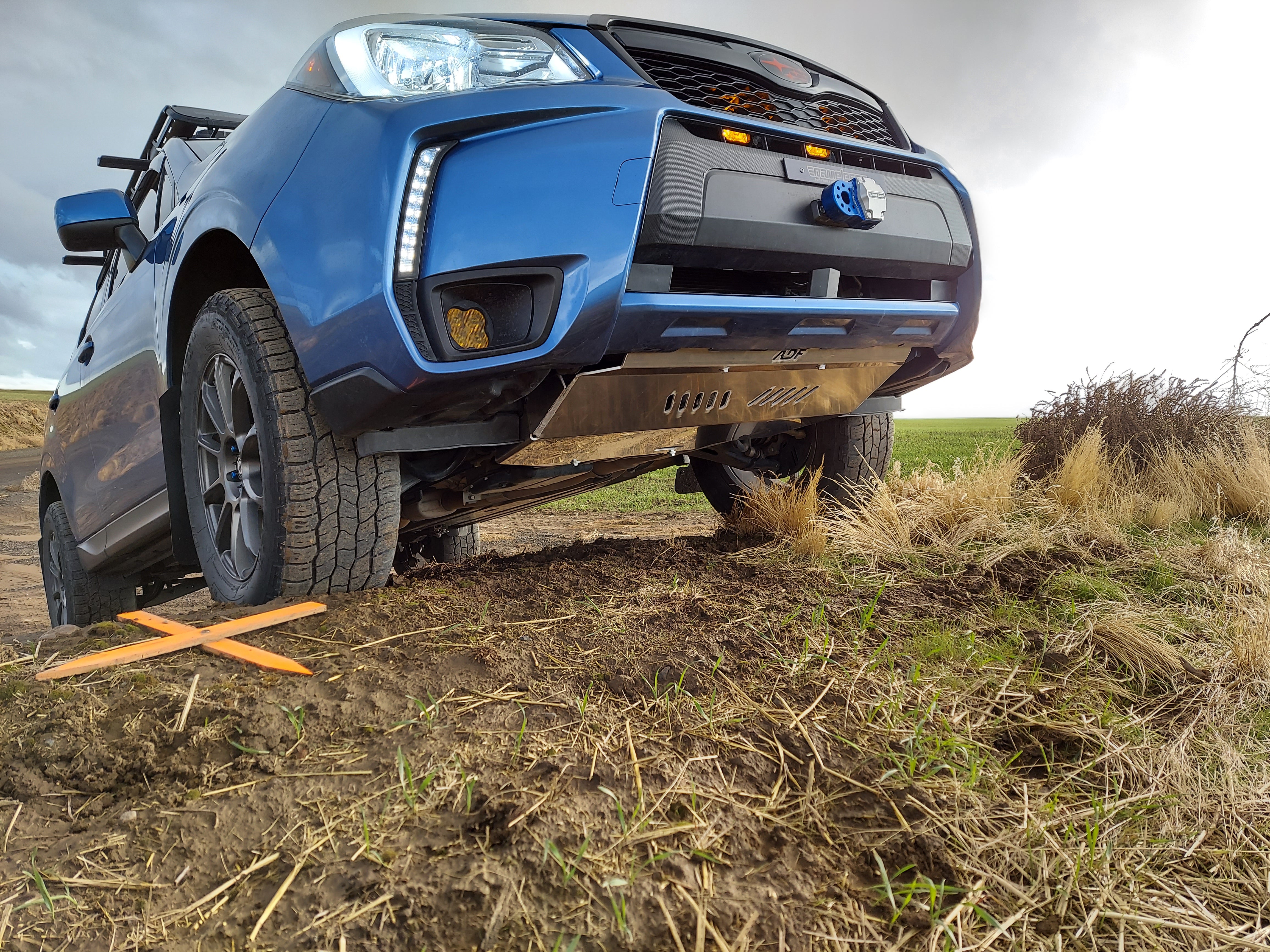 Subaru forester skid plate store