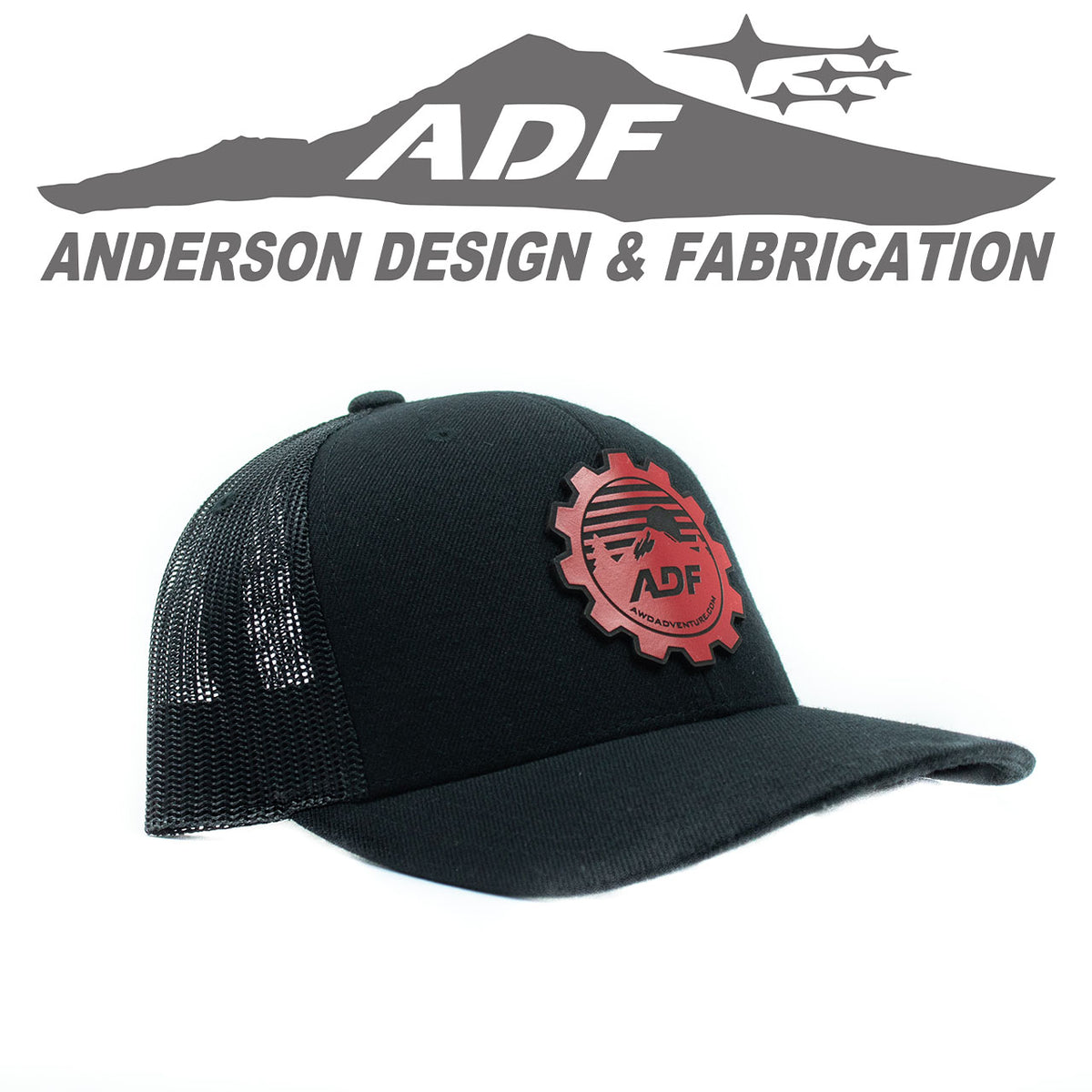 ADF CURVED TRUCKER HAT – Anderson Design & Fabrication