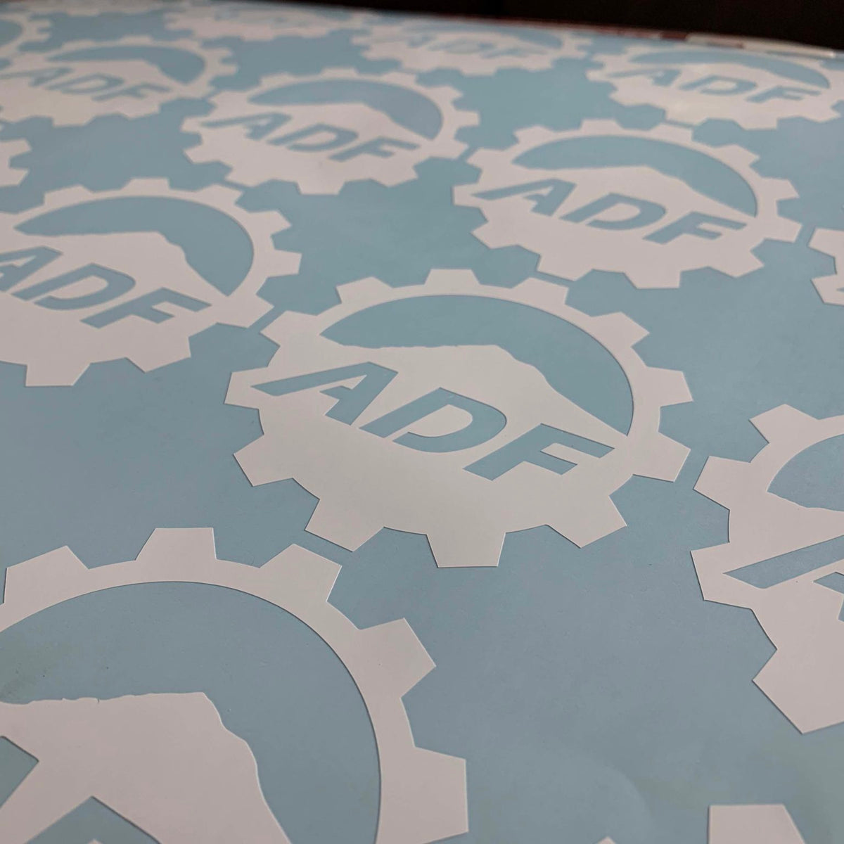 3.25" ADF COG Sticker – Anderson Design & Fabrication