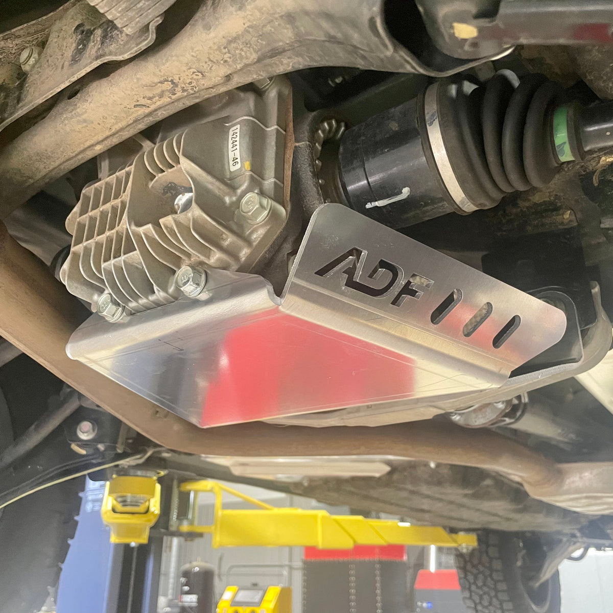1 Bolt ADF Rear Differential Skid Plate – Anderson Design & Fabrication